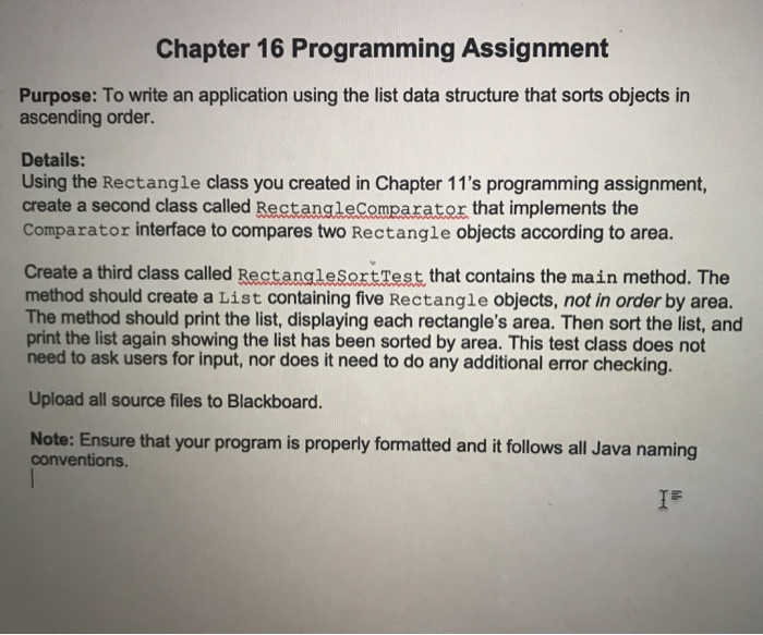 Solved J oy.java OWN 80 public class Rectangle { private | Chegg.com
