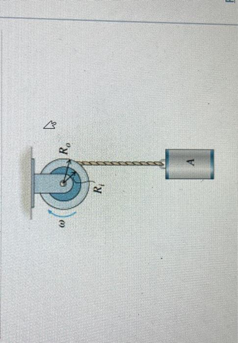 Solved Consider the pulley and weight system shown in the | Chegg.com