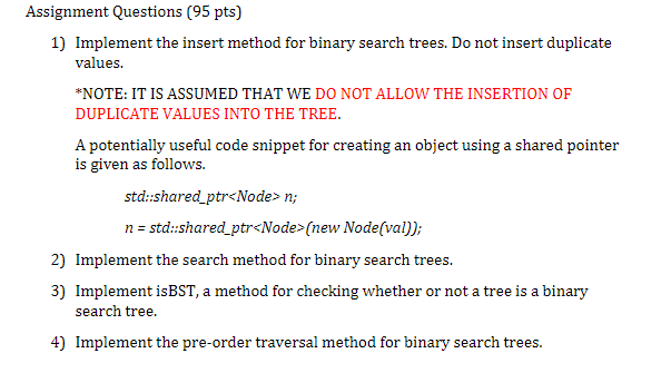 Solved // ﻿Lab 3 - ﻿BST_skeleton.Cpp - ﻿rename it to | Chegg.com