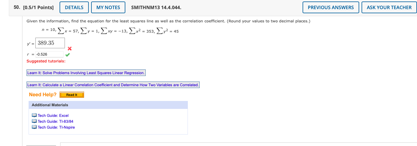 Solved Given the information, find the equation for the | Chegg.com