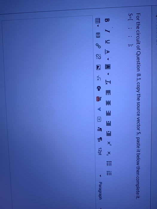 Solved Question 28 Find V In The Network In Fig 8 Using 
