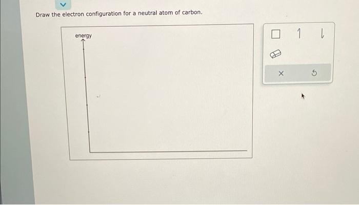 Solved Draw the electron configuration for a neutral atom of | Chegg.com