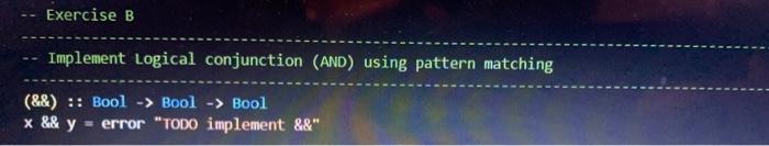 Solved Exercise B Implement Logical conjunction (AND) using | Chegg.com