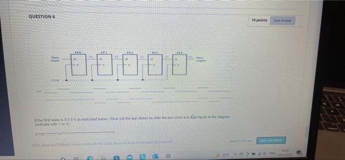 Solved QUESTION 6 10 points - 0 0 0 0 0 the first one | Chegg.com