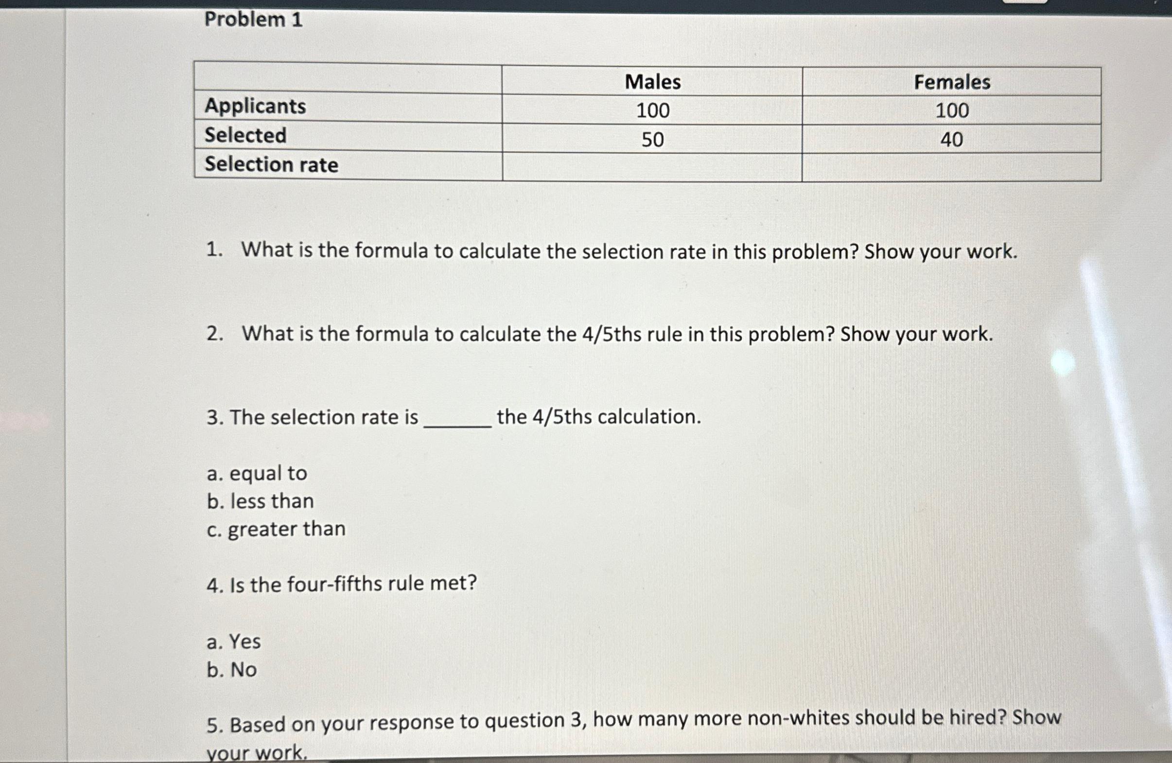 Solved Problem | Chegg.com
