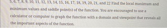 Solved 5,6,7,8,9,10,11,12,13,14,15,16,17,18,19,20,21, and 22 | Chegg.com