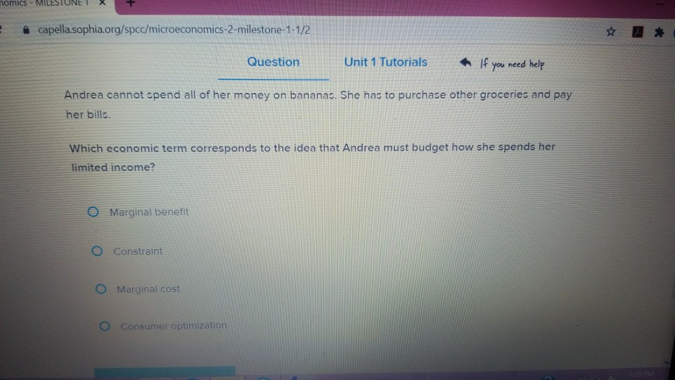 Solved nomics - MILESTONE | Chegg.com