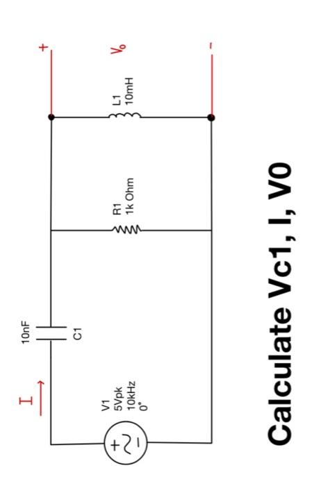 Solved Calculate VC1,1, V0 | Chegg.com