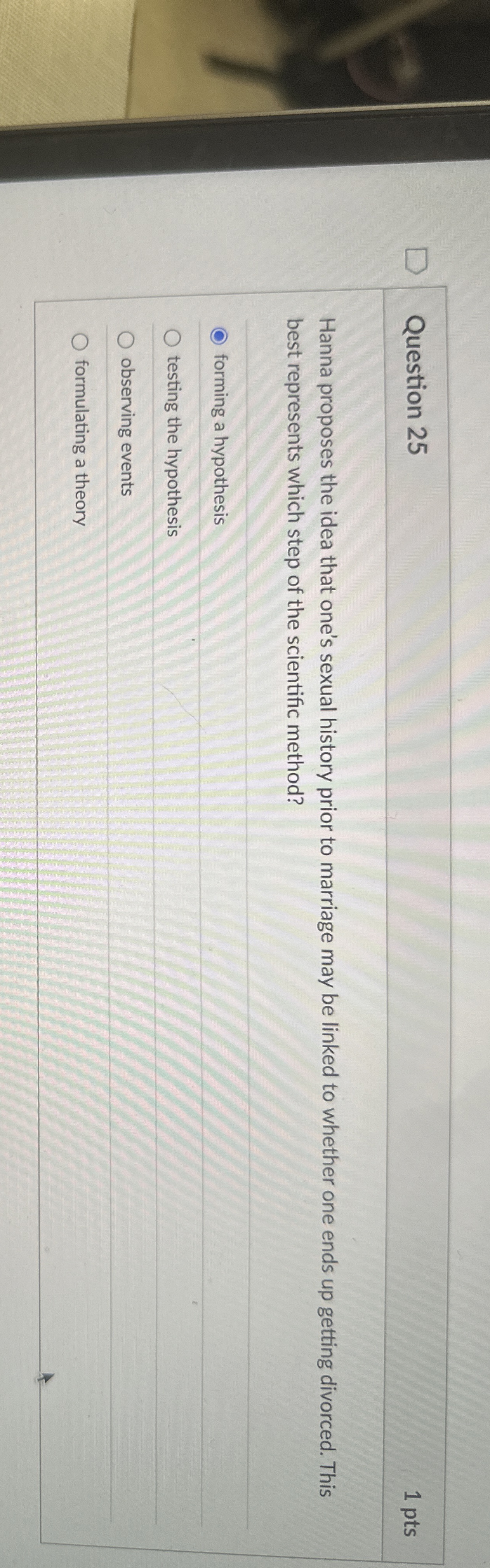 Solved Question 25Hanna proposes the idea that one's sexual | Chegg.com