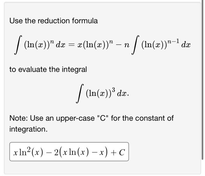 Solved Problem 14. (1 point) Improper Integrals, Infinite | Chegg.com