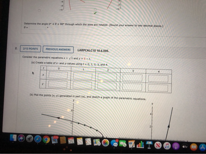 Solved Use a graphing utility to graph the conic. 2 - 4x + | Chegg.com