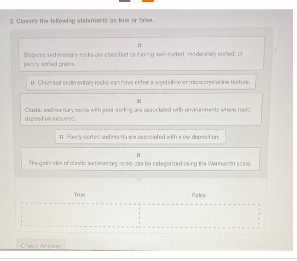 Solved Classify the following statements as true or | Chegg.com