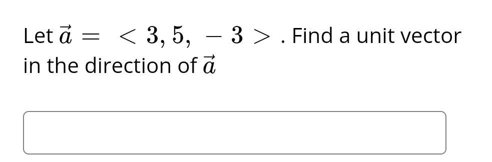 Solved Let a=