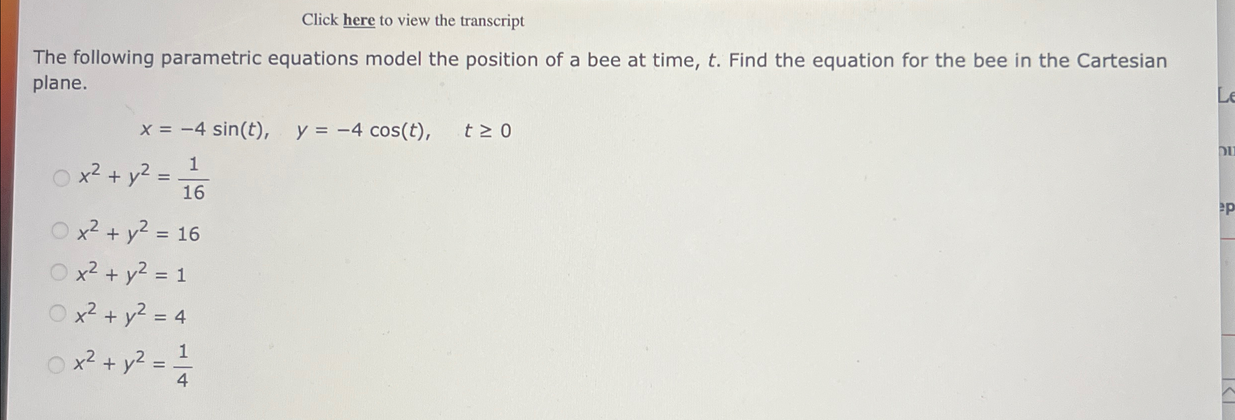 Solved Click here to view the transcriptThe following | Chegg.com