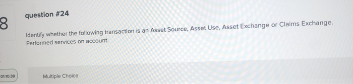 Solved question #24 Identify whether the following | Chegg.com