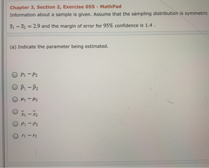 Solved Chapter 3, Section 2, Exercise 055 - MathPad | Chegg.com