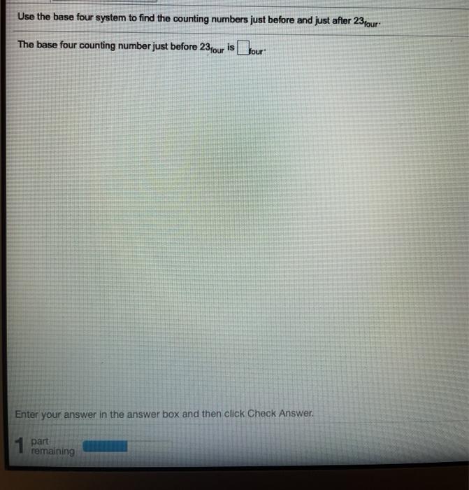 Solved List the first twenty counting numbers in the | Chegg.com