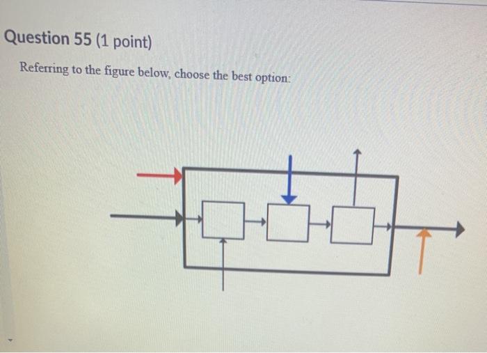 Solved Question 50 (1 point) The diagram below, best depicts | Chegg.com