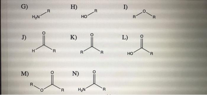 Solved Match the name of the functional group andior | Chegg.com