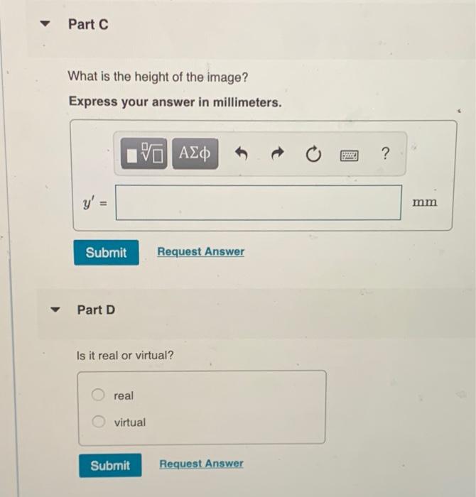 Solved (Figure 1) shows an object and its image formed by a | Chegg.com