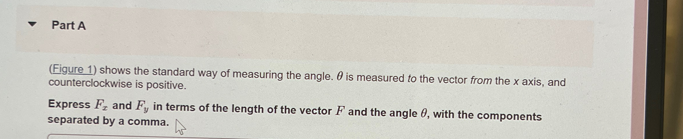 Solved Part A(Figure 1) ﻿shows the standard way of measuring | Chegg.com