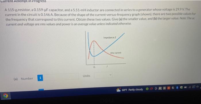 Solved current in the circuit is 0.146 A. Because of the | Chegg.com