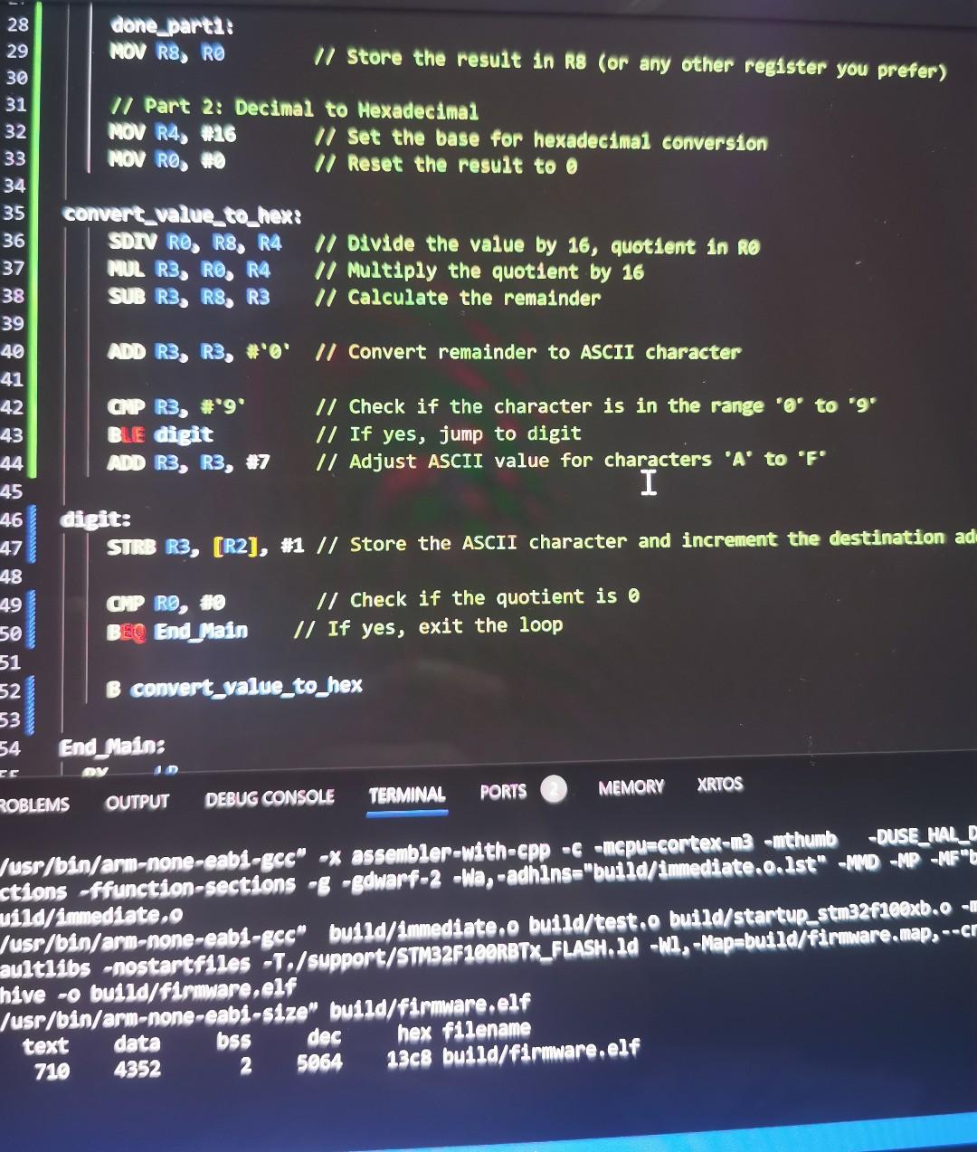 Solved - syntax untfied - cpu cortex-ins - fpu softrpip - | Chegg.com