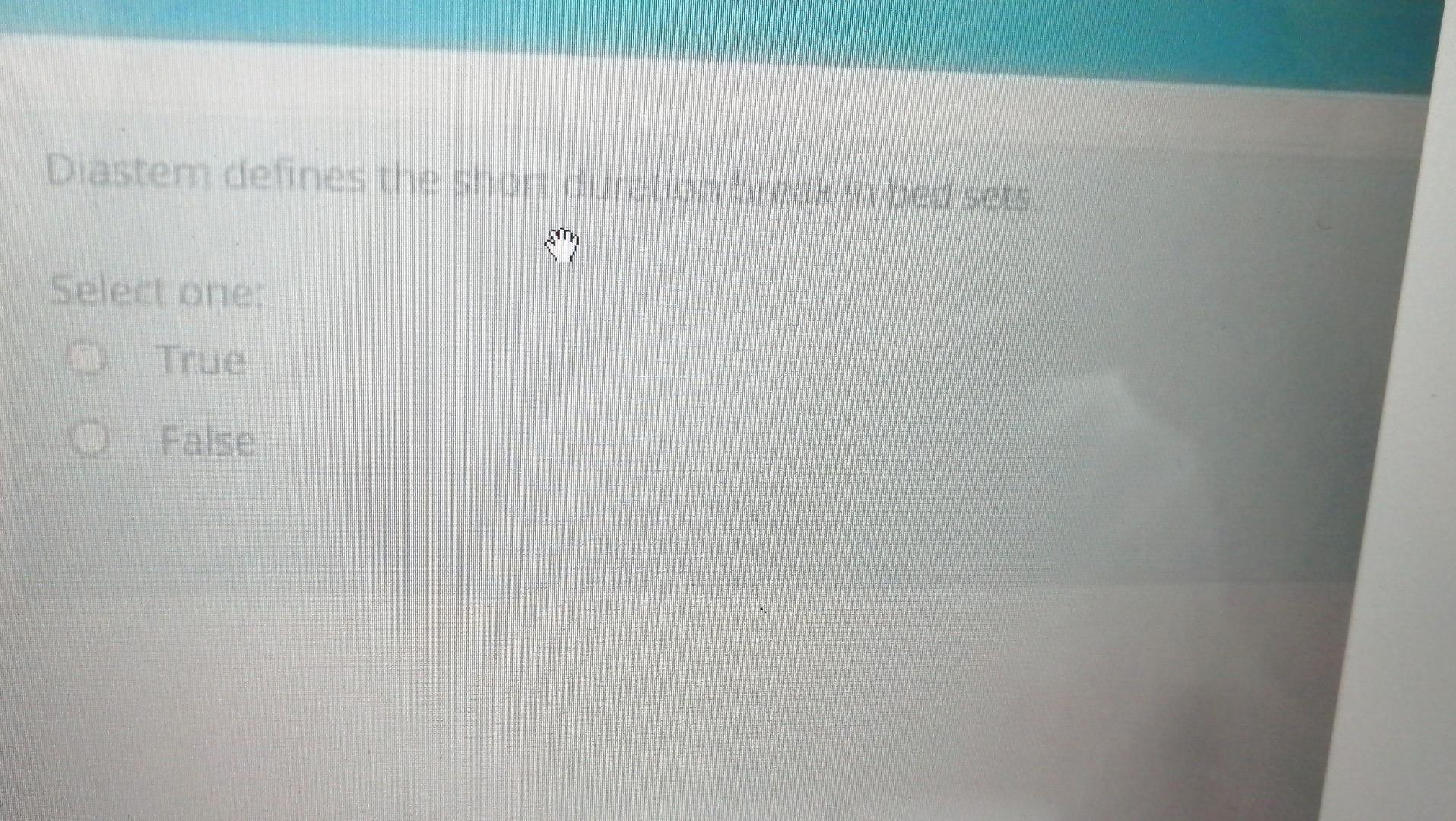 Solved Diastem defines the PLAR ORARIOETANOLANLAR Select one | Chegg.com