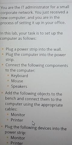 Solved You are the IT administrator for a small corporate | Chegg.com