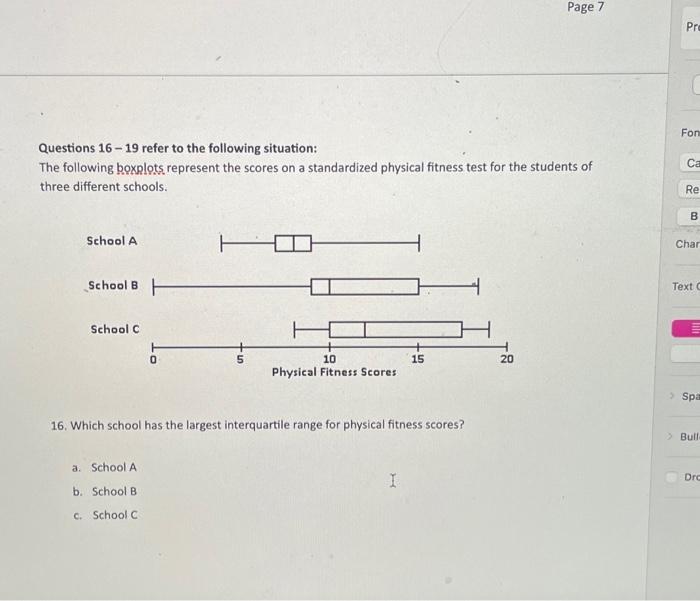 Solved Questions 16−19 refer to the following situation: The | Chegg.com