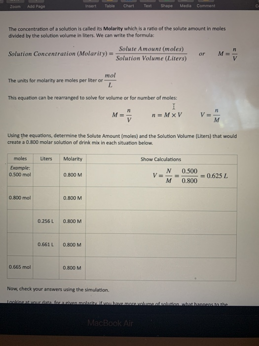 Zoom WE Add Page Insert Table Chart Text Shape Media | Chegg.com
