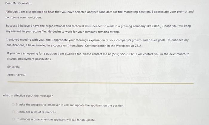 Solved 6. Preparing Additional Employment Documents Although | Chegg.com