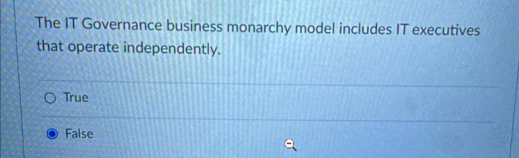 Solved The IT Governance business monarchy model includes IT | Chegg.com