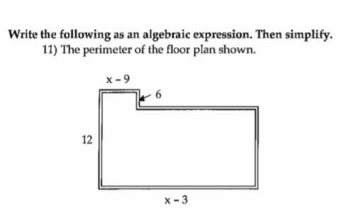Solved Write the following as an algebraic expression. Then | Chegg.com