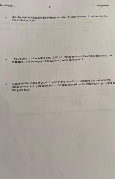 Solved MODULE 7: LESSON 2 ASSIGNMENT Lesson 2 Assignment: | Chegg.com