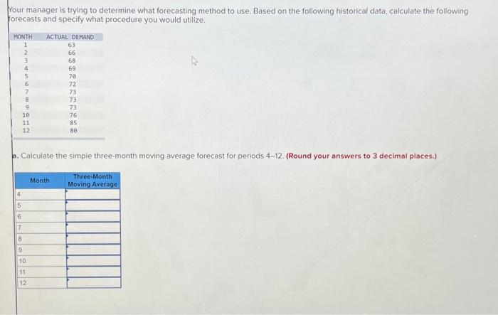 Solved d. Calculate the exponential smoothing with trend | Chegg.com