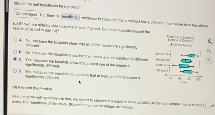 Solved A mathematics department has been experimenting with | Chegg.com