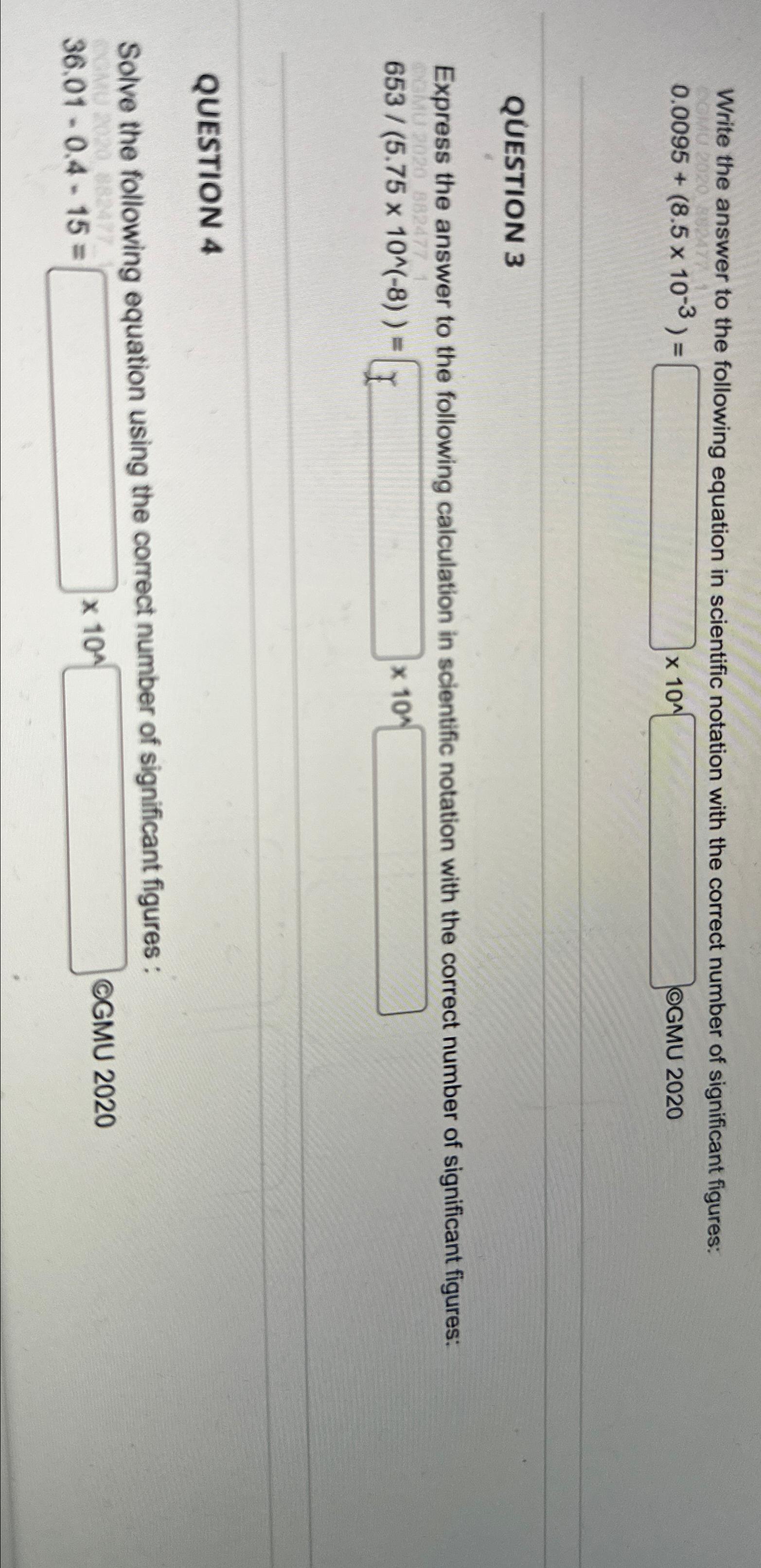 Solved Write the answer to the following equation in | Chegg.com