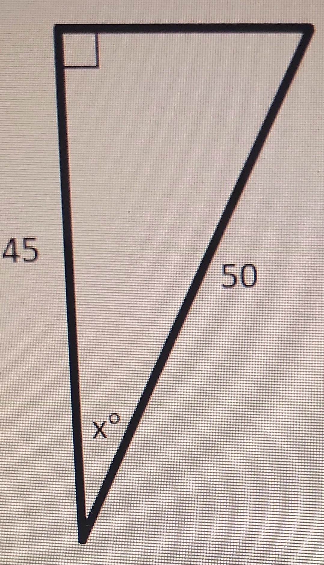 Solved find the value of x. round to the nearest tenth | Chegg.com