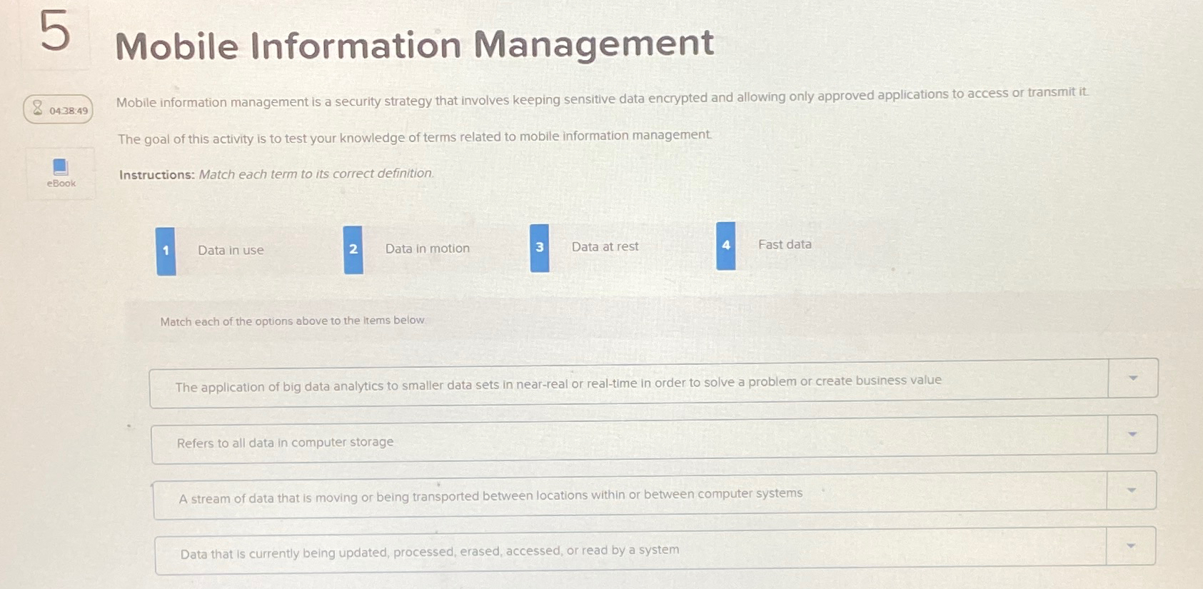 Solved Mobile Information Management04.38 .49Mobile | Chegg.com