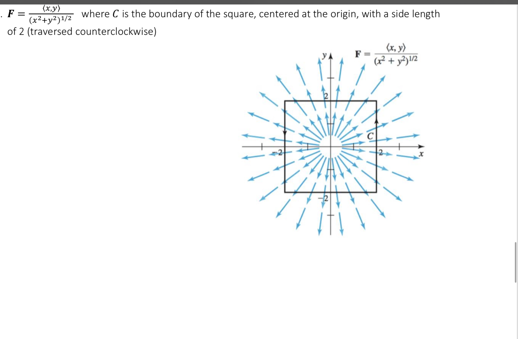 Solved (a)Make a conjecture as to what the flux of F across | Chegg.com