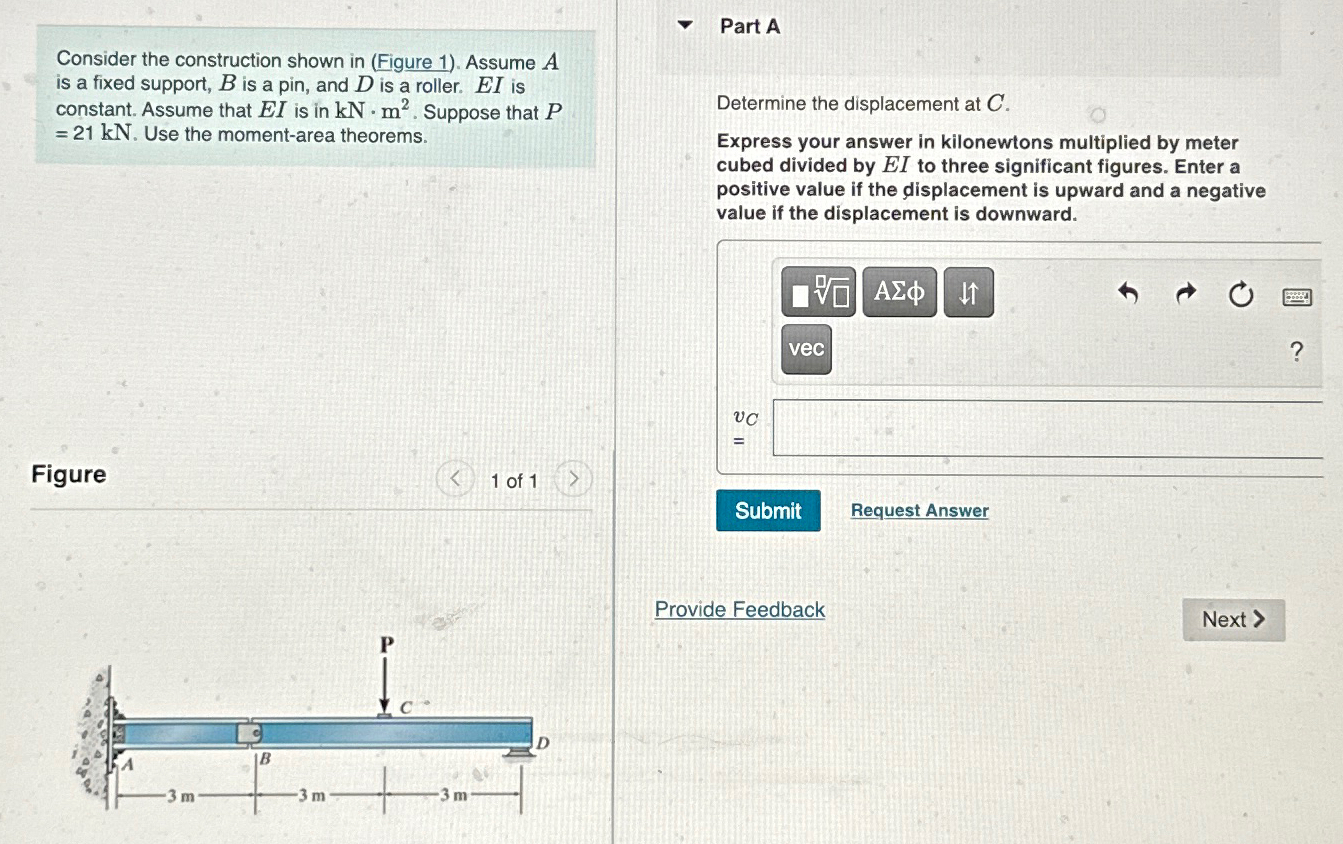 Solved Consider the construction shown in (Figure 1). | Chegg.com