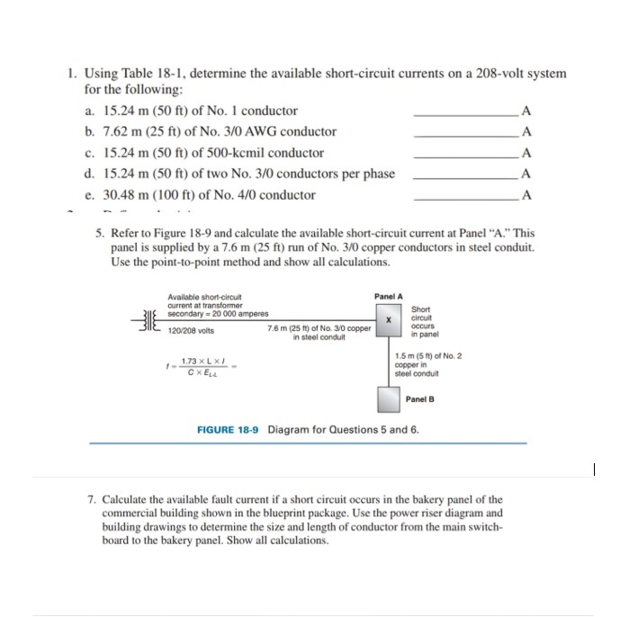 Electrical Wiring CommercialUsing Table 18-1, | Chegg.com