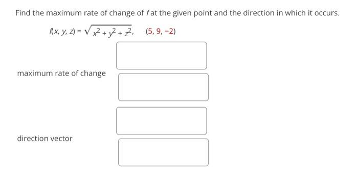 Solved Find the maximum rate of change of f at the given | Chegg.com
