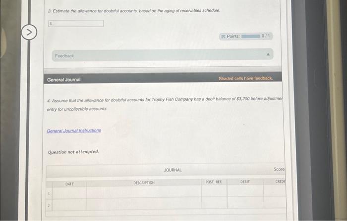 Solved 1. Determine the number of days past due for each of | Chegg.com