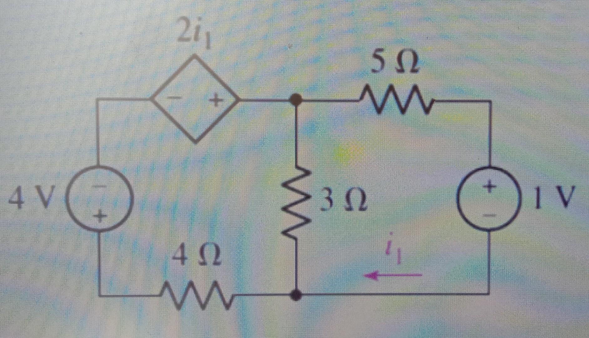 Solved a.)Calculate the power of each element in the given | Chegg.com