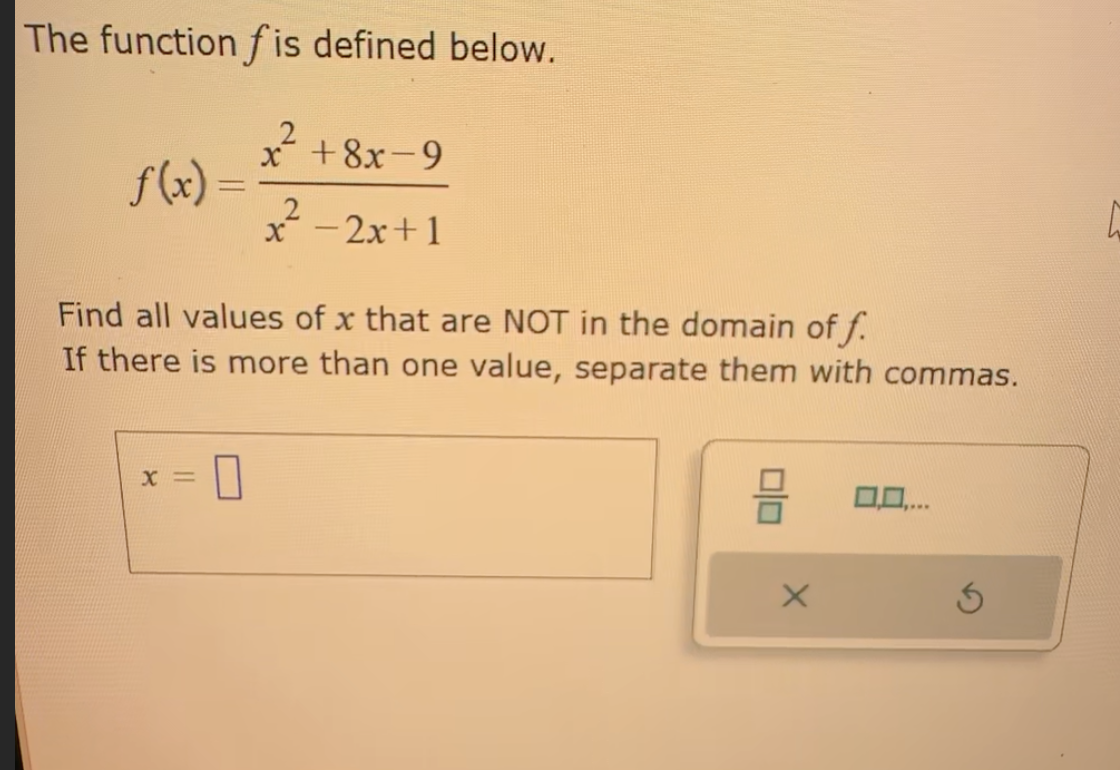 Solved The function f ﻿is defined | Chegg.com