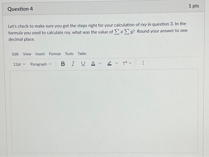 Solved Q4 - HELP ASAP. In the formula you used to calculate | Chegg.com