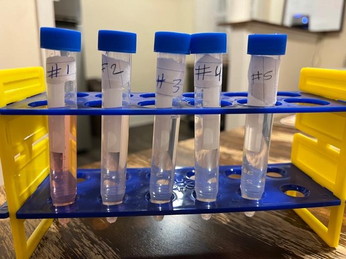 Solved 8. Rinse your primed pipette using the rinse water in | Chegg.com