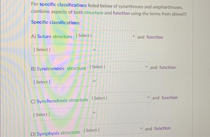 Solved For specific classifications listed below of | Chegg.com